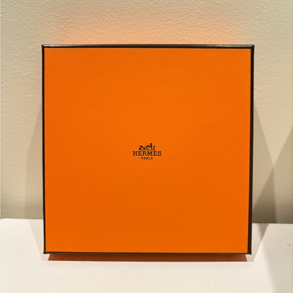 Hermes | Accessories | Hermes Medium Square Orange Box | Poshmark